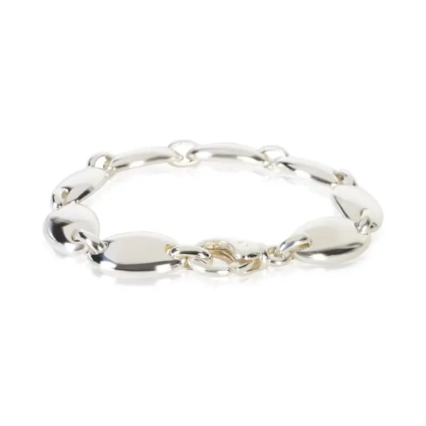 Tiffany & Co. Sterling Silver Vintage Pebble Link Bracelet