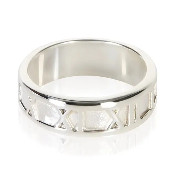 Tiffany & Co. Sterling Silver Atlas Ring