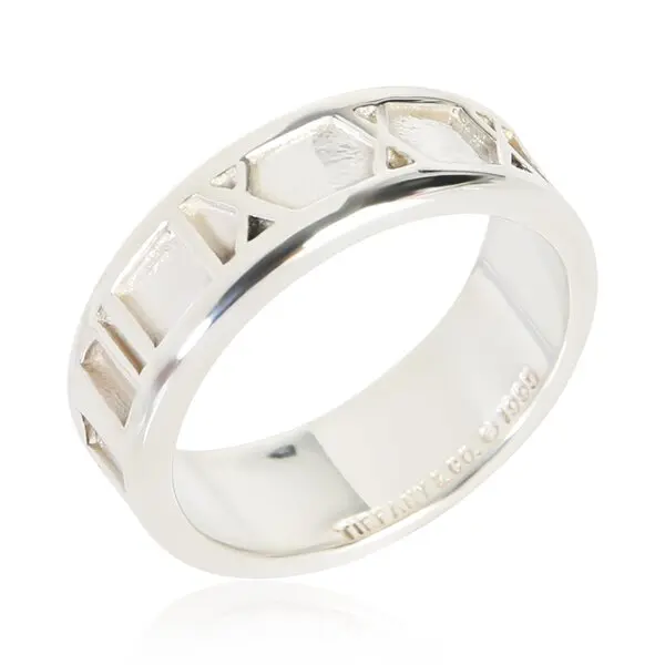 Tiffany & Co. Sterling Silver Atlas Ring