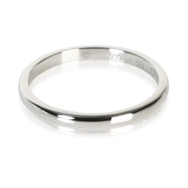 Cartier 1895 2mm Band - Platinum