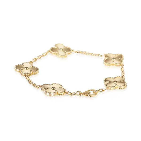 Van Cleef & Arpels Yellow Gold Vintage Bracelet