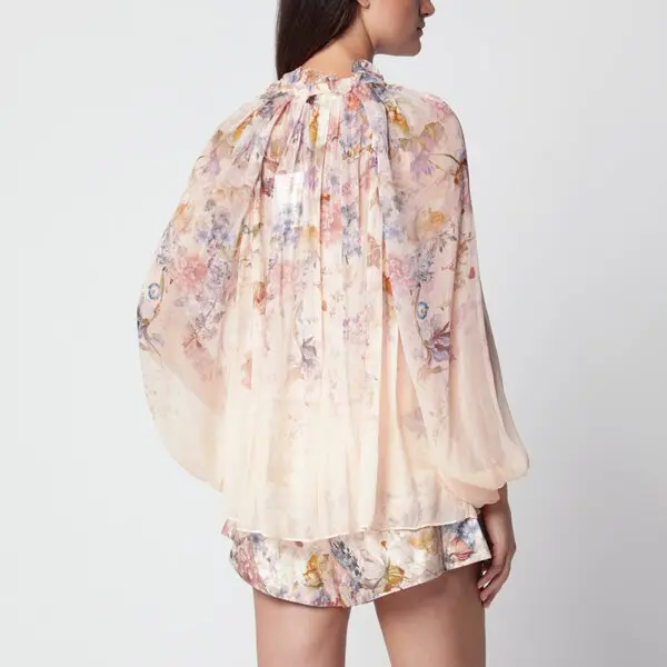 Zimmermann Valiant Floral Print Blouse