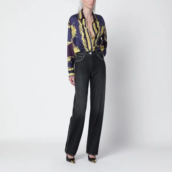 Versace Barocco Silk Twill Shirt
