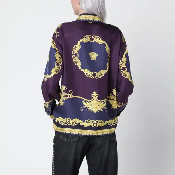 Versace Barocco Silk Twill Shirt