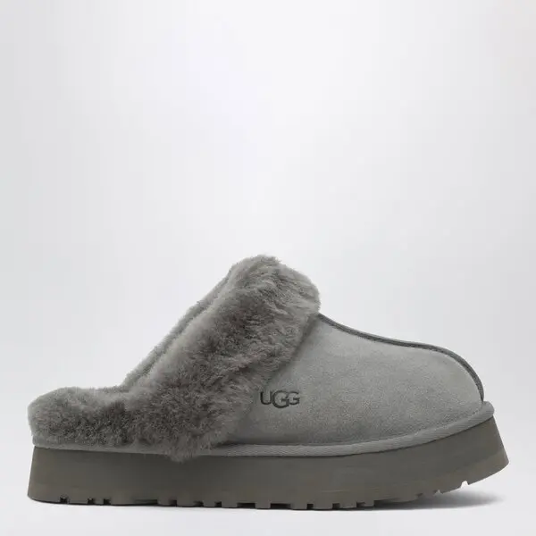 UGG Disquette Suede Slippers - Grey