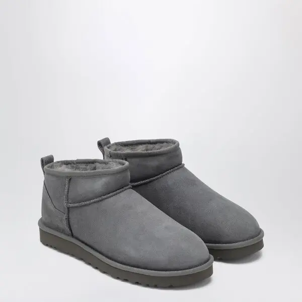 UGG Classic Micro Suede Ankle Boots - Brown