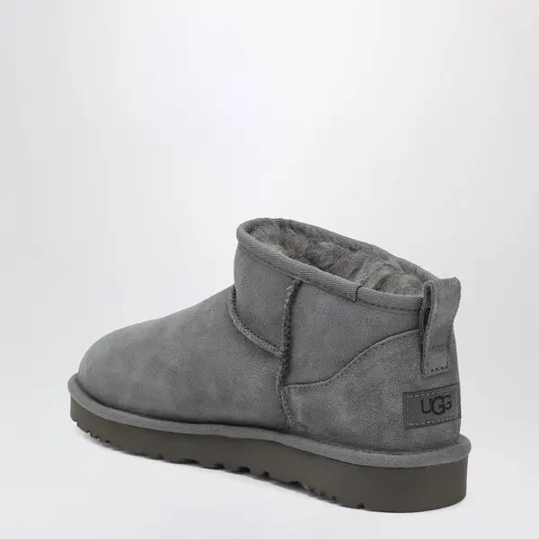 UGG Classic Micro Suede Ankle Boots - Brown