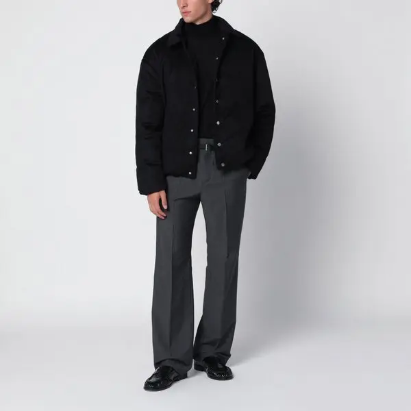 Soft Goat Wool And Cashmere Down Jacket