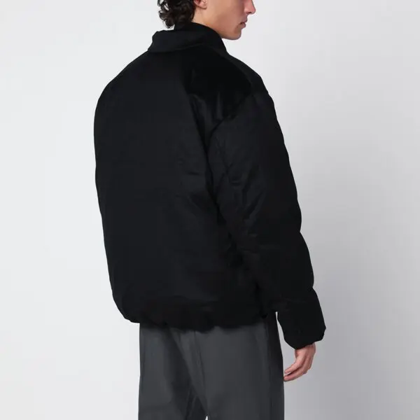 Soft Goat Wool And Cashmere Down Jacket