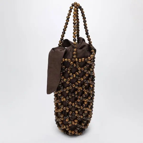 CORDERA Beaded Elongated Handbag