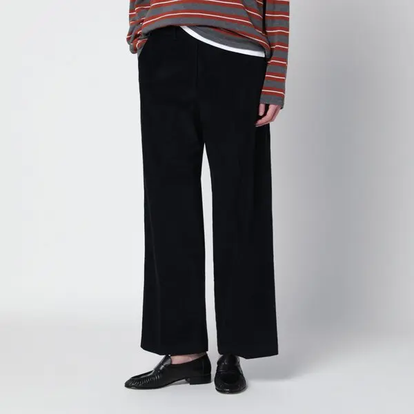 CORDERA Navy Corduroy Trousers