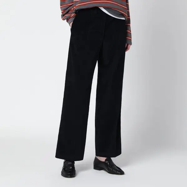 CORDERA Navy Corduroy Trousers