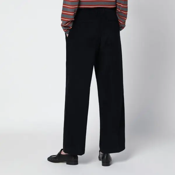 CORDERA Navy Corduroy Trousers