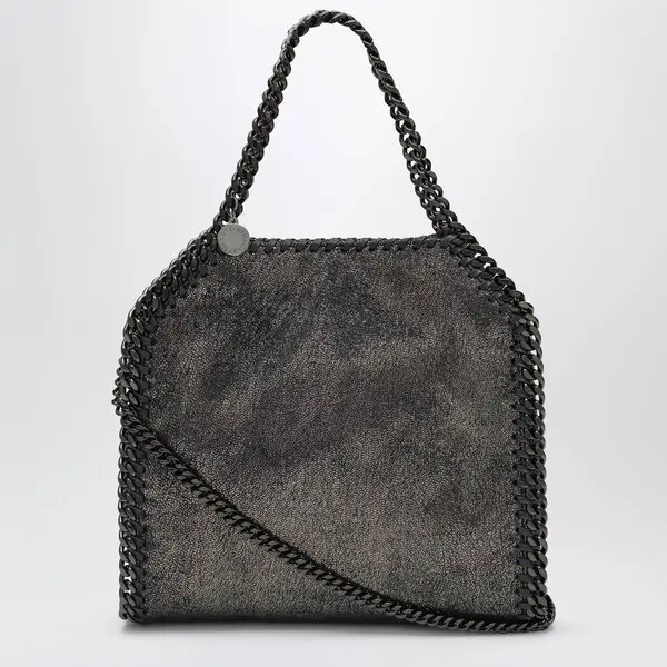 Stella McCartney Falabella Dark Navy Mini Tote Bag - Blue