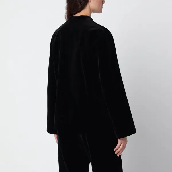 RÓHE Velvet Jacket With Pankou Fastening