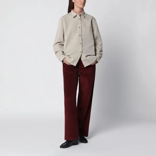 RÓHE Butter-coloured Wool And Silk Shirt