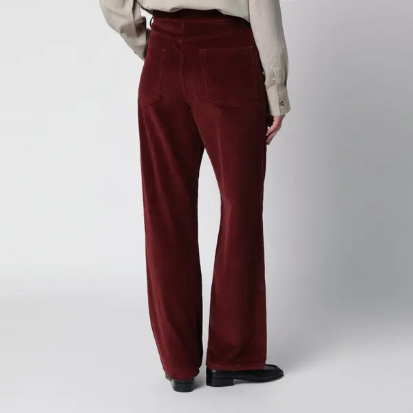 RÓHE Burgundy Corduroy Trousers