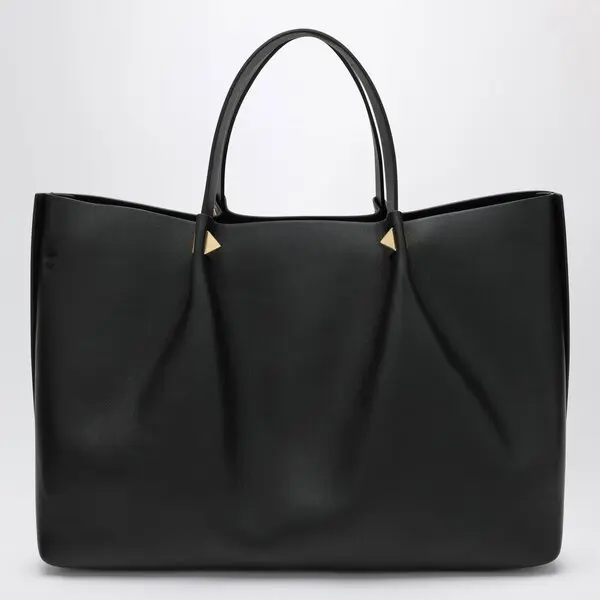 Valentino Garavani Large Rockstud Leather Shopping Bag