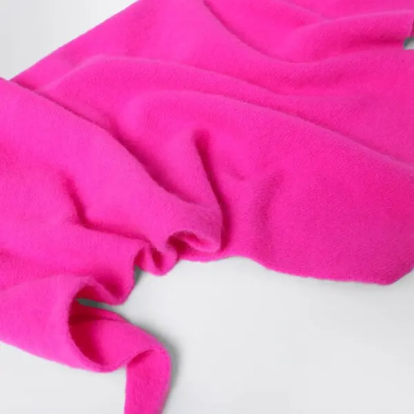LE BONNET Bandana In Wool And Caregora In Poppy