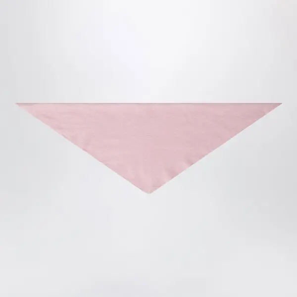 LE BONNET Bandana In Wool And Caregora In Blush