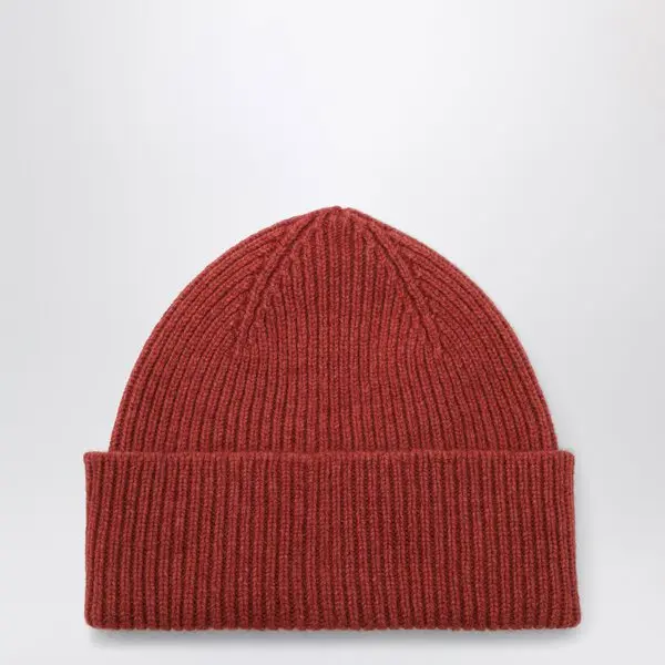 LE BONNET Beanie In Wool And Caregora In Terra