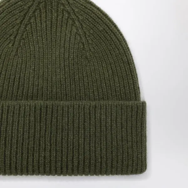LE BONNET Beanie In Wool And Caregora In Jungle
