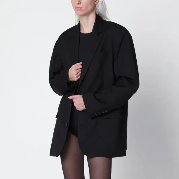 THE FRANKIE SHOP Gelso Single-breasted Jacket - Black