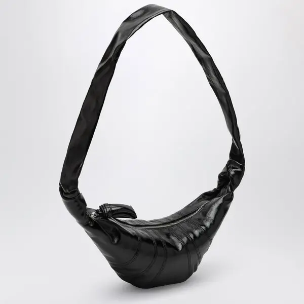 LEMAIRE Small Croissant Bag In Coated Cotton