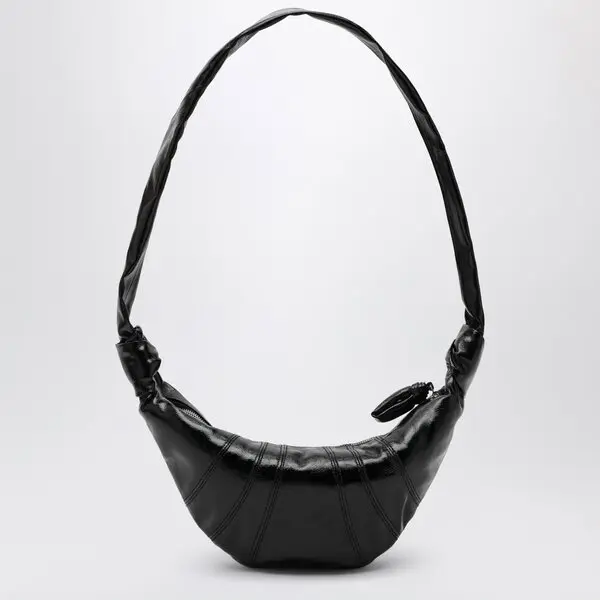 LEMAIRE Small Croissant Bag In Coated Cotton