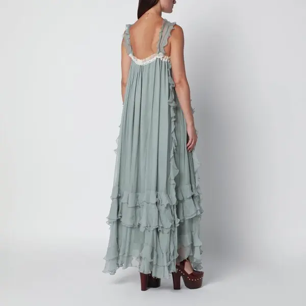 Chloé Smoggy Long Silk Dress