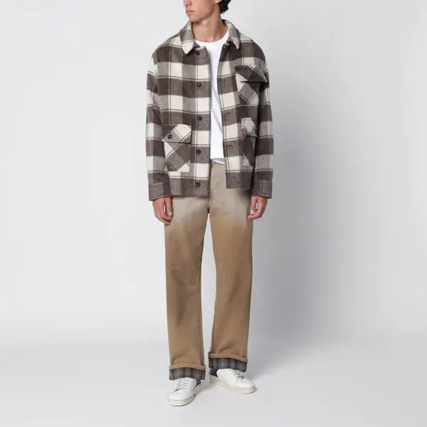 GOLDEN GOOSE Cotton Painter Trousers