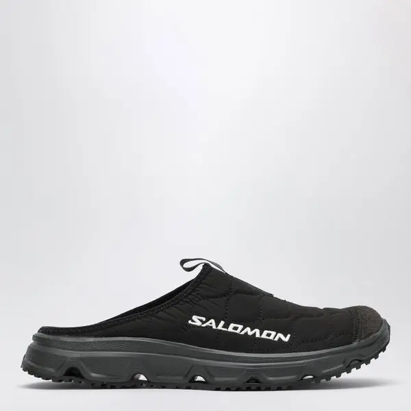 SALOMON Quilted Slip-on Slides - Black
