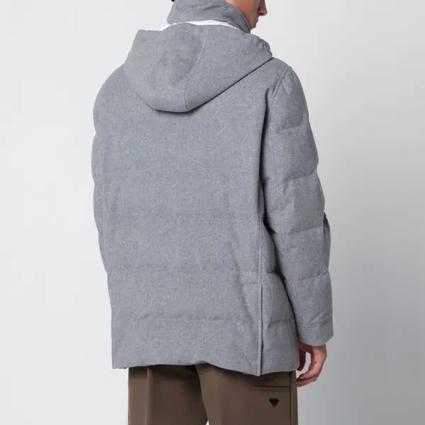 Brunello Cucinelli Light Wool Parka