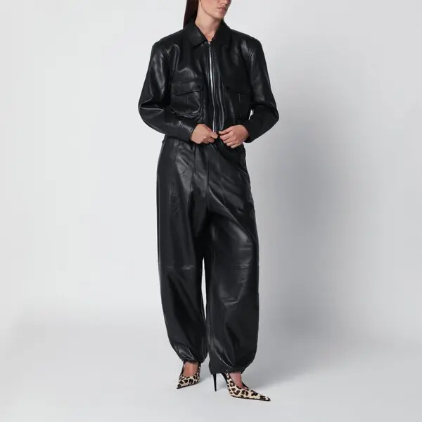 THE FRANKIE SHOP Oakdale Leather Trousers