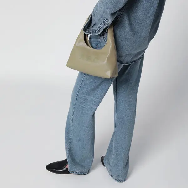 A.p.c. Clay Baby Ninon Bag - Green