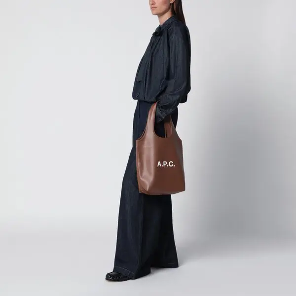 A.p.c. Hazelnut Ninon Small Bag - Brown