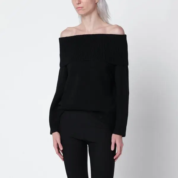 Loulou De Saison Sibyl Cashmere Blend Sweater - Black