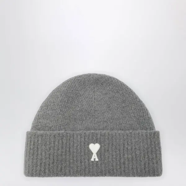 AMI Paris De Coeur Wool-blend Beanie
