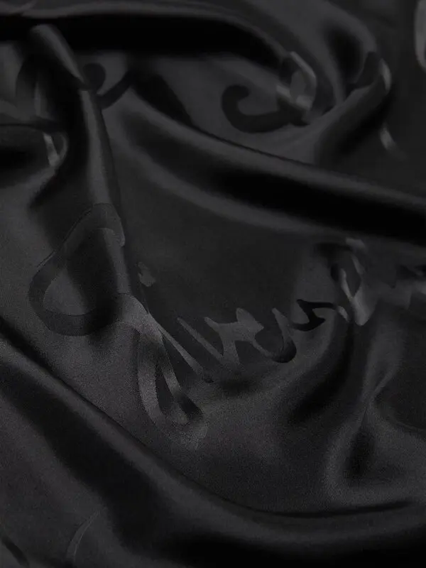 Givenchy Square In Silk Jacquard With Signature
