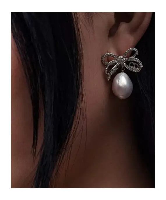 Dior Bow Earrings