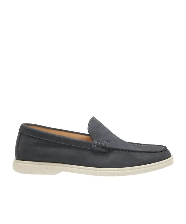 Hugo Boss Slip-on Loafers - Dark Gray