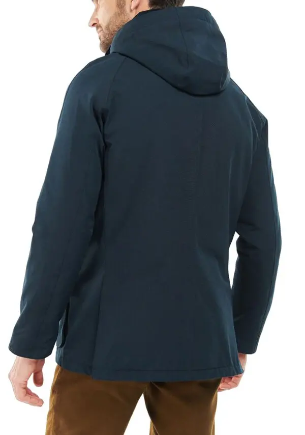 Barbour Button-up Hooded Jacket