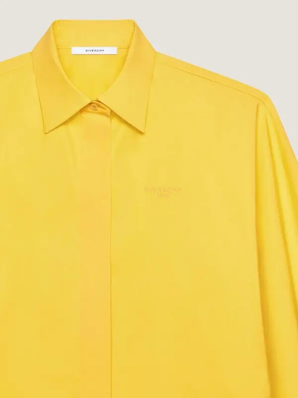 Givenchy Cocoon Shirt With Paris Embroidery