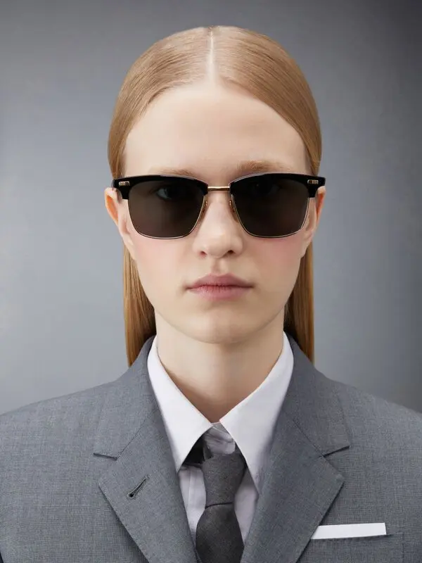 Thom Browne Square Frame Sunglasses