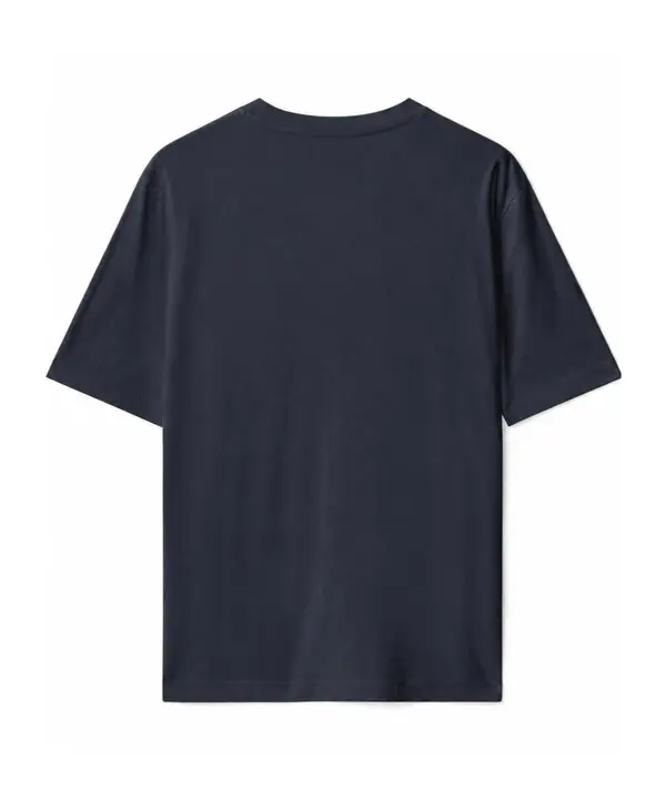 Maison Kitsuné Profile Fox Logo T-shirt - Blue Navy