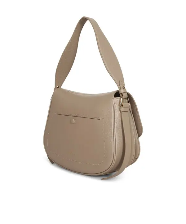 COCCINELLE Flap Shoulder Bag With Letter Logo