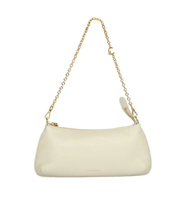 COCCINELLE Zippered Handbag - Nude