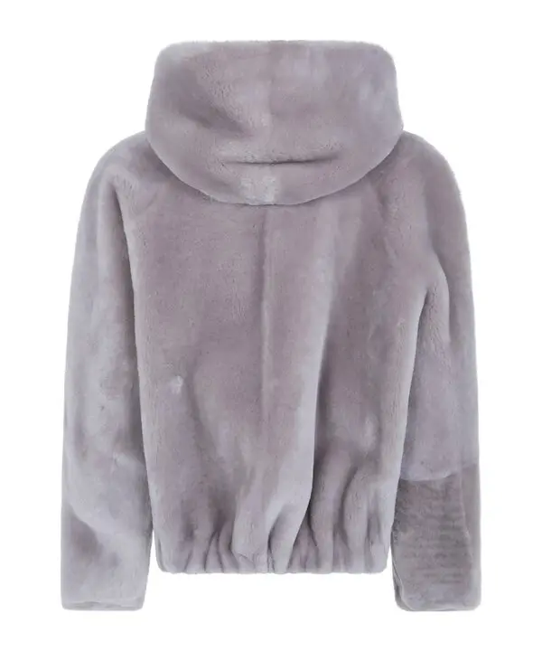 BLANCHA Long-sleeve Jacket With Hood