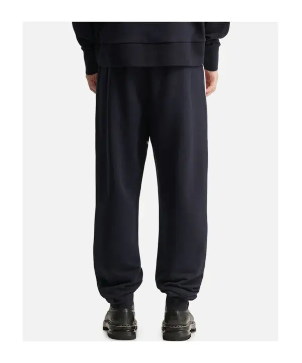 Thom Browne Colorblock Drawstring Sweatpants - White/navy