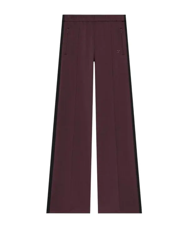 COURREGES Side-pocket Sweatpants - Red